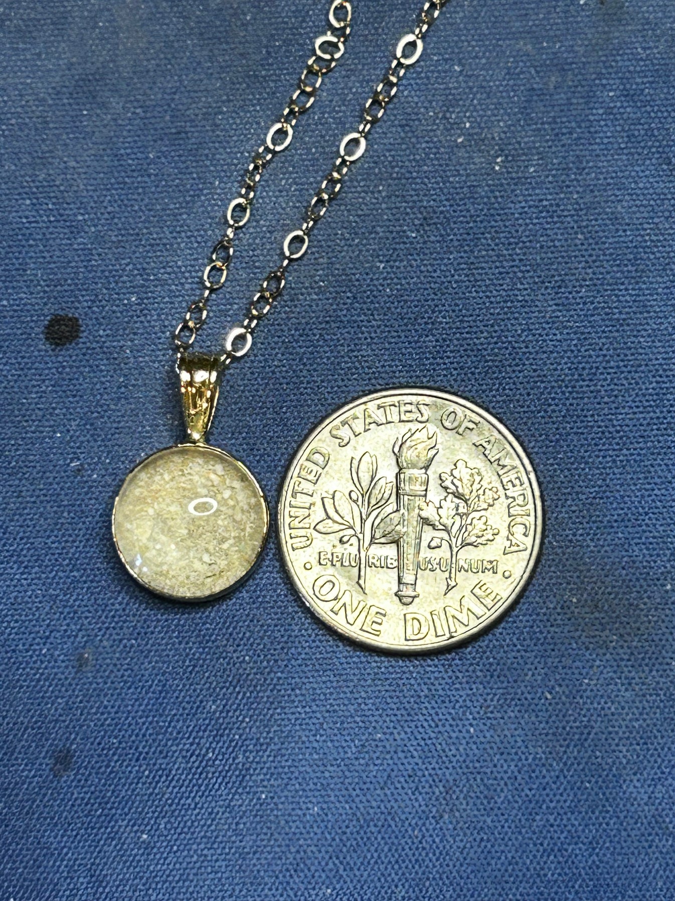 14K GOLD MEMORIAL NECKLACE – Mayniac Metals